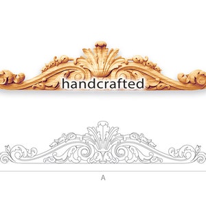 Carved Wood Applique for Fireplace Mantel - Etsy