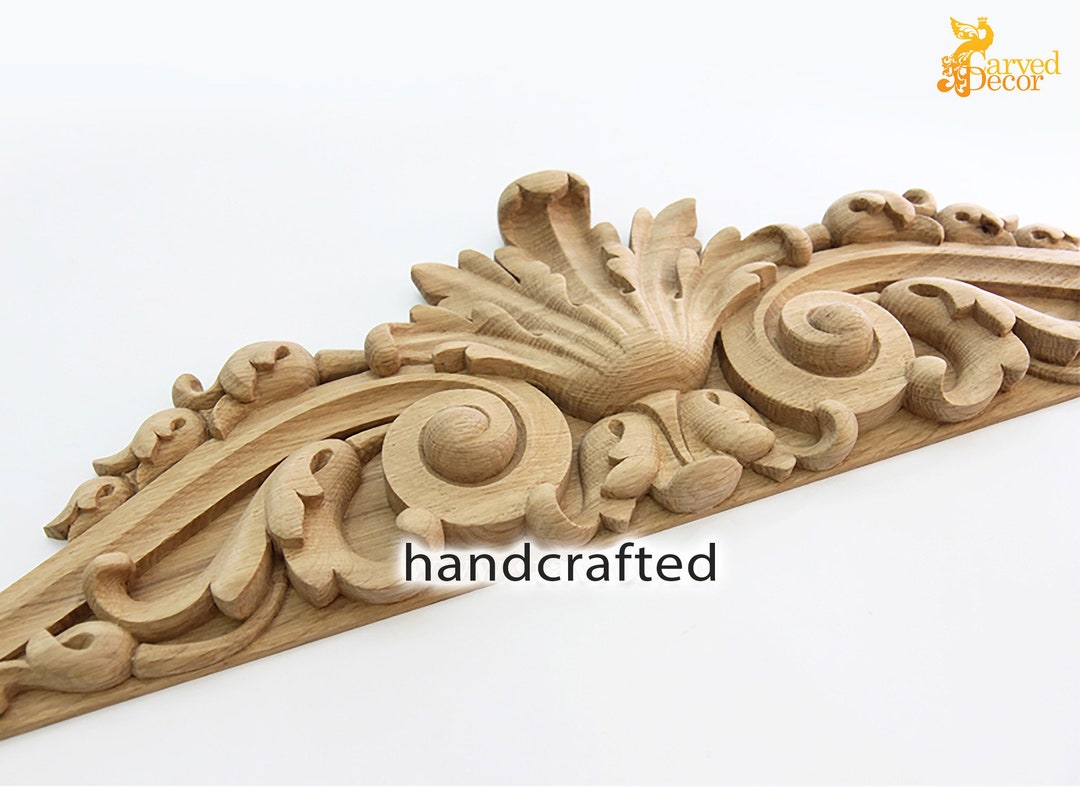 Carved Wood Applique for Fireplace Mantel - Etsy