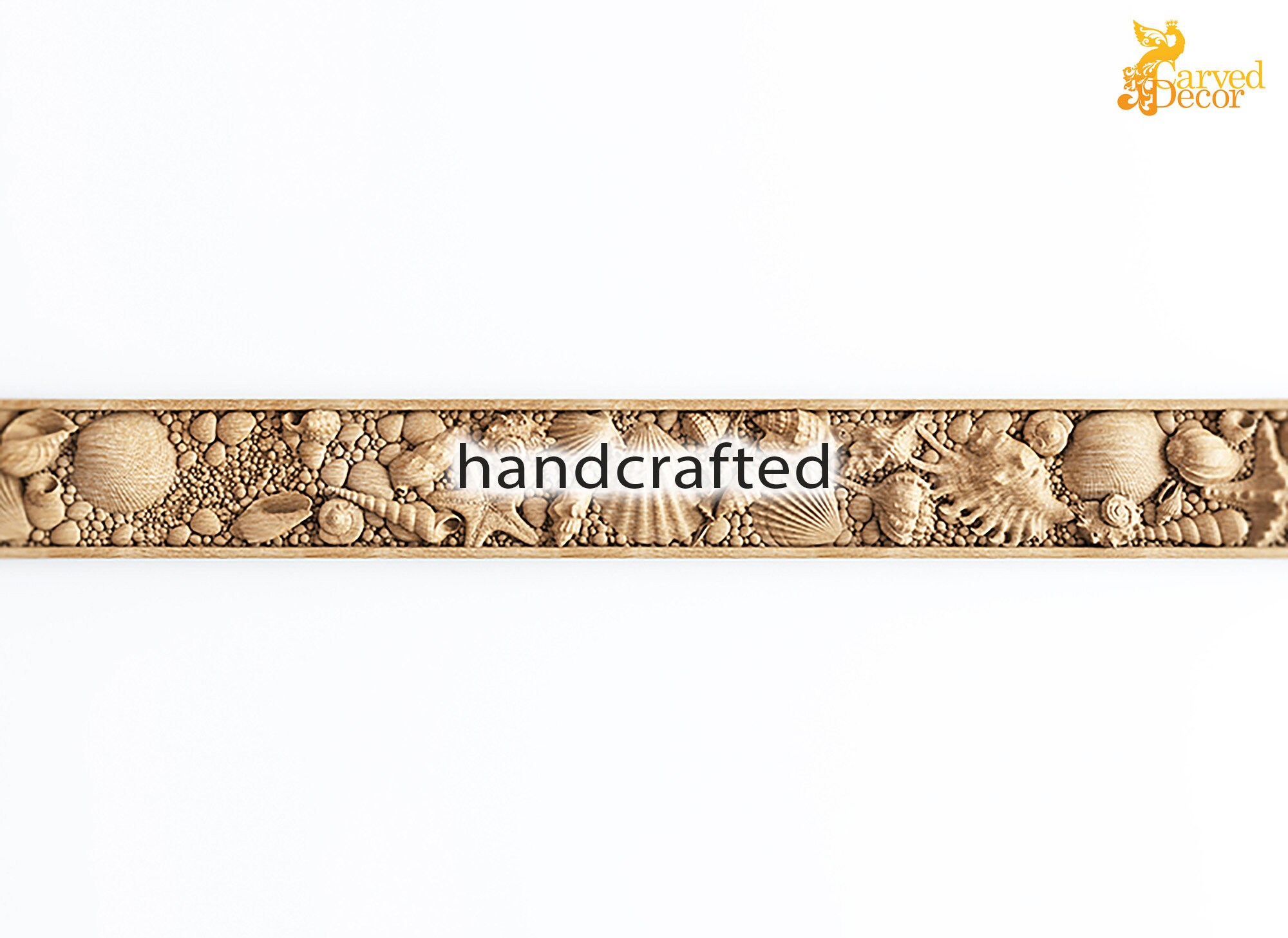 Decorative Moulding Deep Relief Carved Wood Trim 78 - Etsy