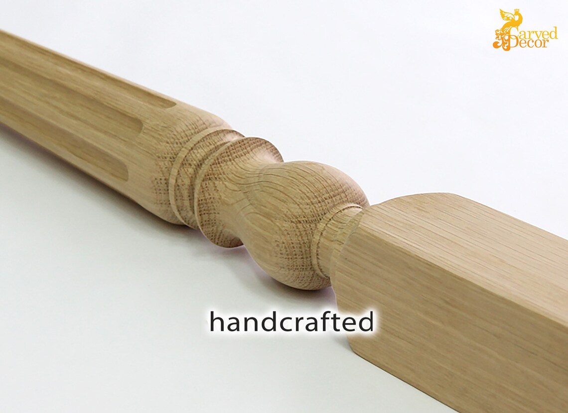 Neoclassical Wood Baluster for Staircase - Etsy