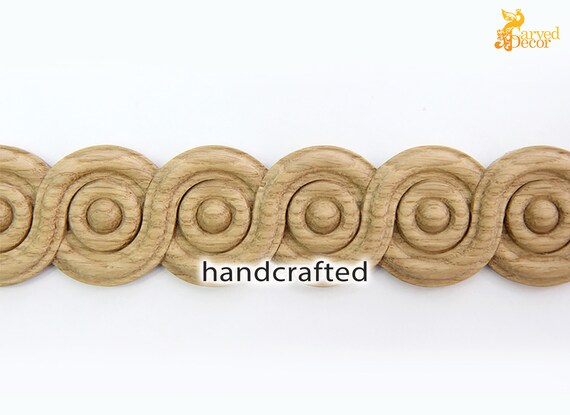 Carved Plait Wood Moulding Trim in the Byzantine Style | Etsy