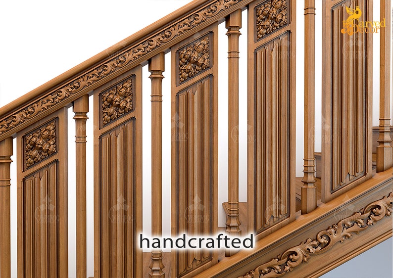 Victorian wood baluster | Etsy