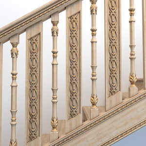 Creative Craftsman Stair Wood Balusters - Etsy