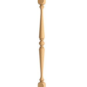 Classic Chiseled Baluster Made of Natural Solid Wood - Etsy