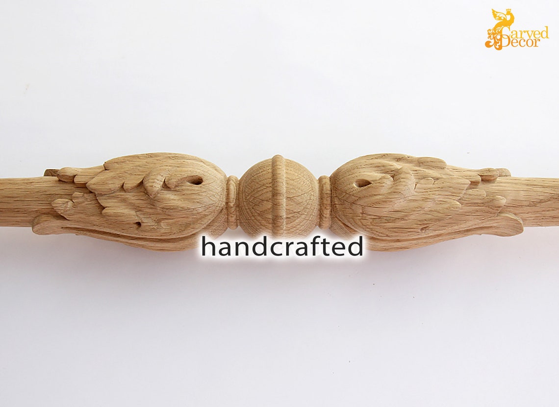 Ornate Handmade Baluster Railing Spindle From Solid Wood | Etsy