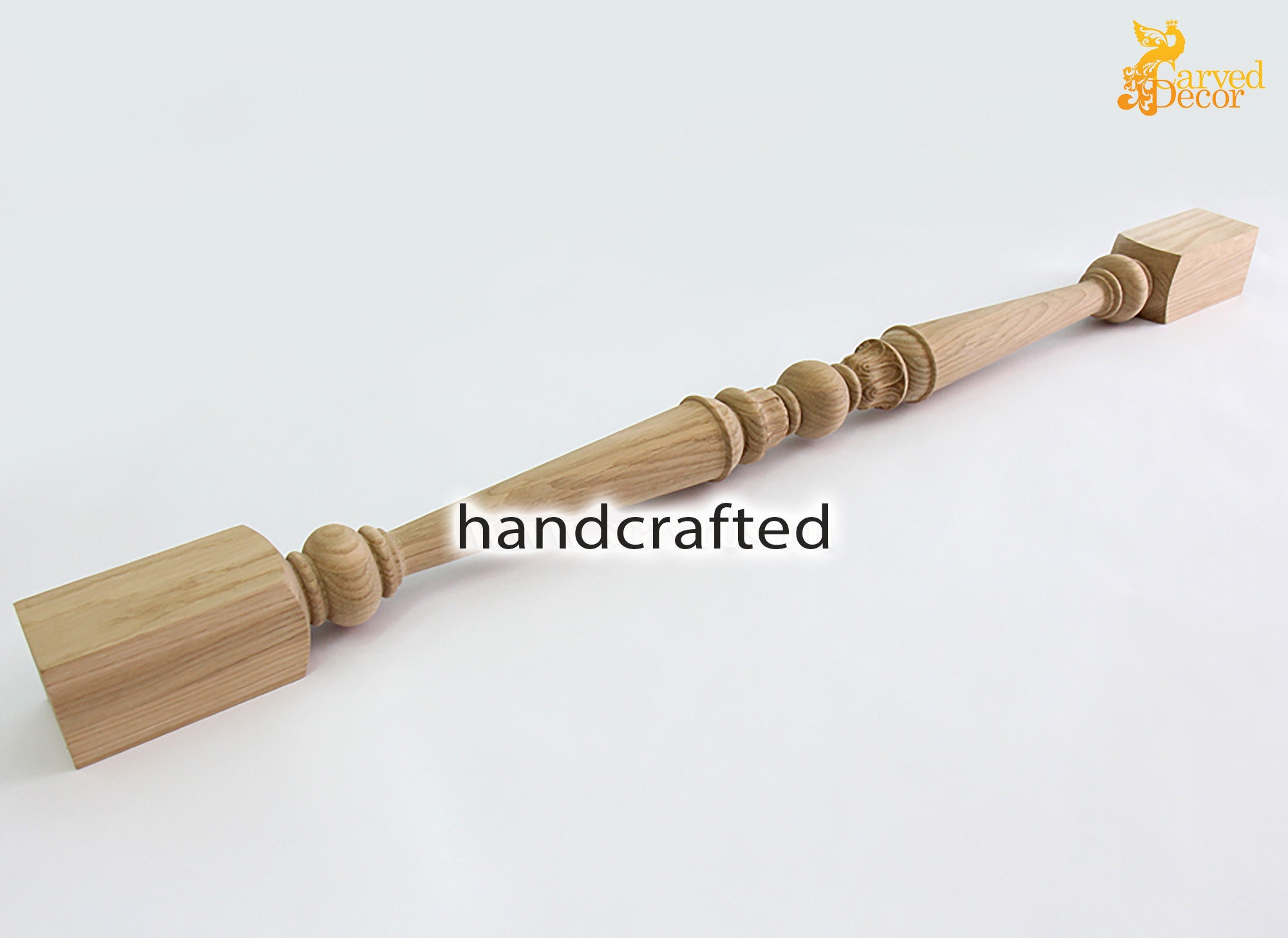 Architectural Victorian Spindle Wood Carved For White | Etsy