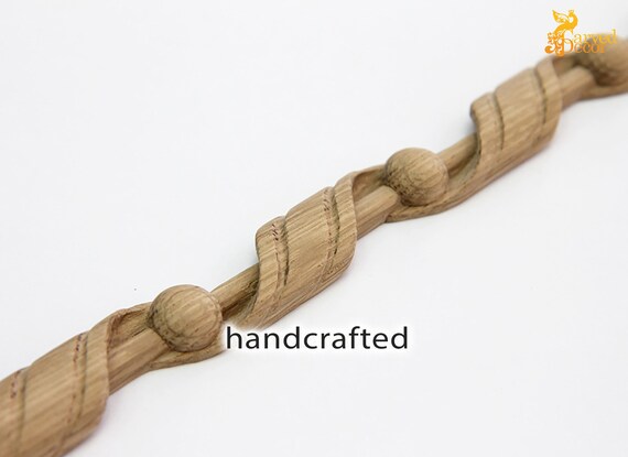 Oak Moulding 78 With Ribbon and Beads Pattern - Etsy