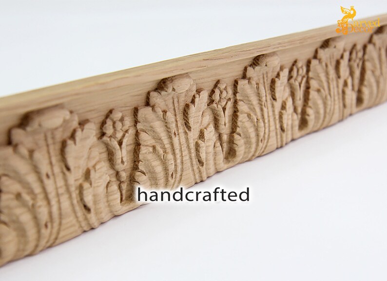 Ornate Wooden Moulding With a Floral Pattern 78 - Etsy
