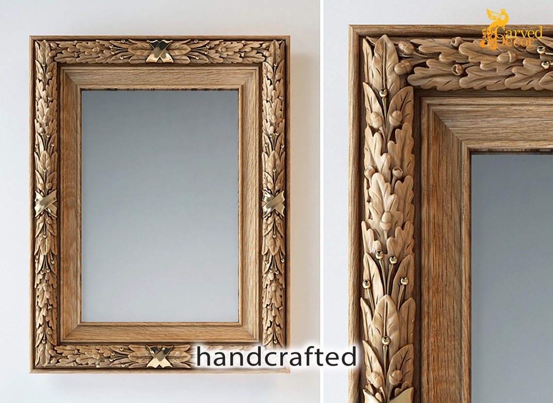 Wood Mirror Border DIY Frame Trim Pre Cut Wholesale Supplier - Etsy