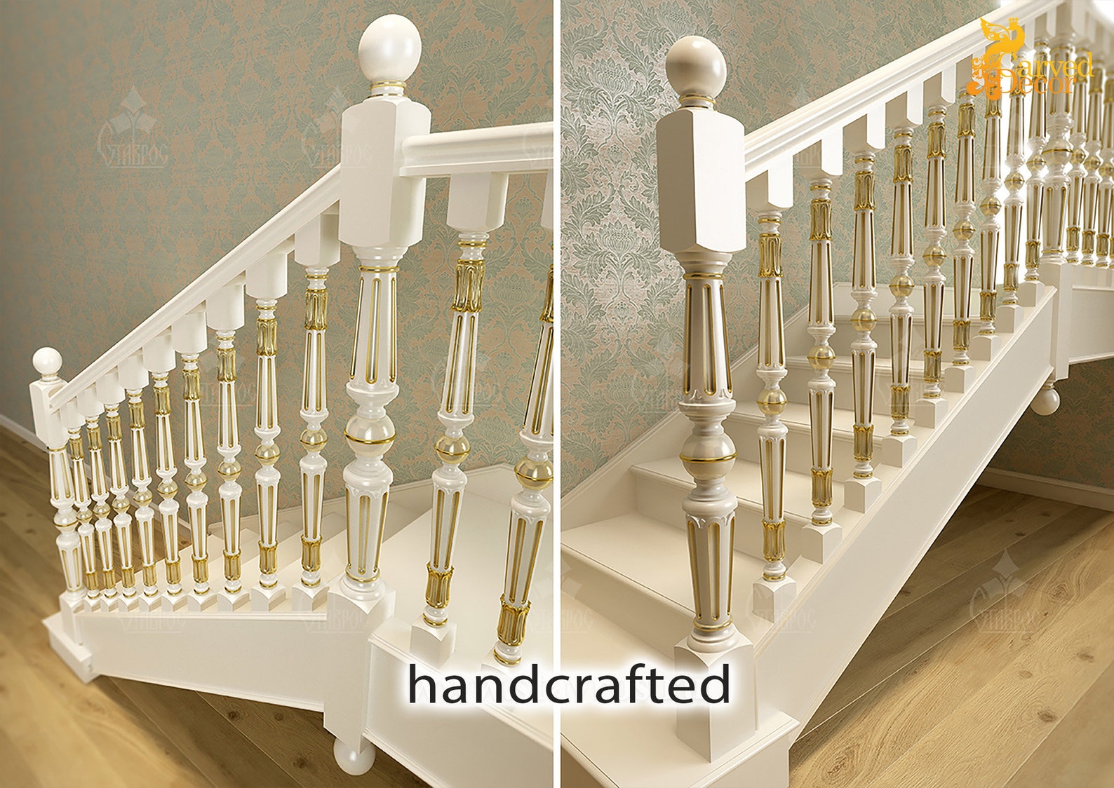 Gorgeous Vintage Oak Newel Post for Victorian Stair - Etsy