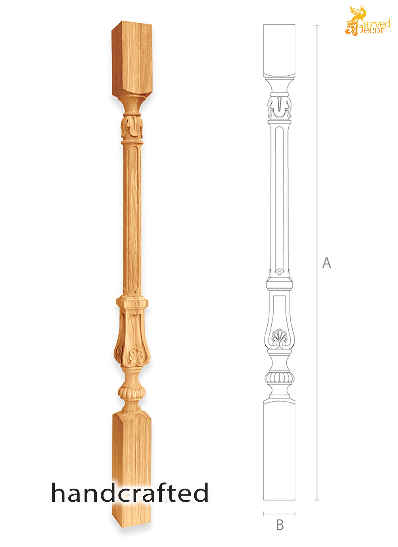 Farmhouse Banister for Staircase - Etsy