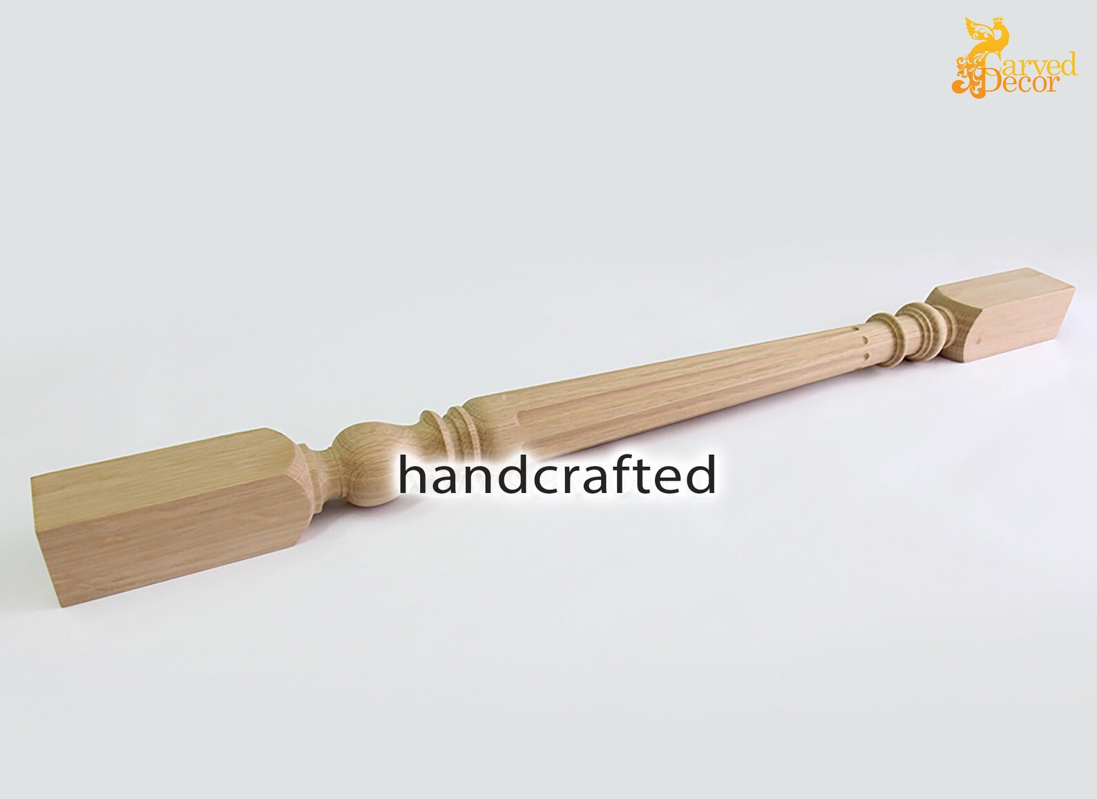 Neoclassical Wood Baluster for Staircase - Etsy