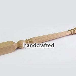 Neoclassical Wood Baluster for Staircase - Etsy
