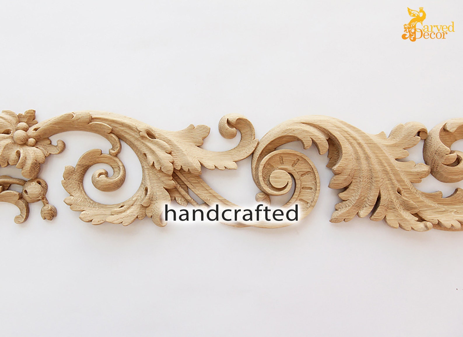 Unfinished Ornate Floral Moulding 78 Acanthus Leaves - Etsy