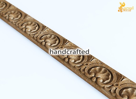 Rococo-style Wooden Moulding 78 Oak Molding With | Etsy
