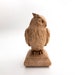 Owl Wood Carving Newel Post Cap With the Owl Statue Interior Wooden ...