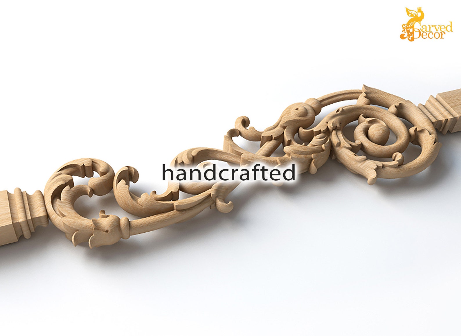 Carved Wide Balusters for Staircase Unique Design Stair - Etsy UK