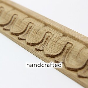 Decorative Wood Molding 78", Neoclassical Unpainted Moulding Trim - Etsy