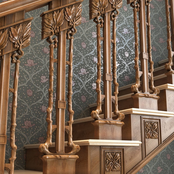 Antique Baluster Railings - Etsy