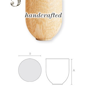 Round Oak Small Furniture Legs, Carved Unfinished Sofa Leg - Etsy