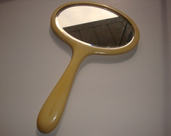 Bakelite hand mirror | Etsy