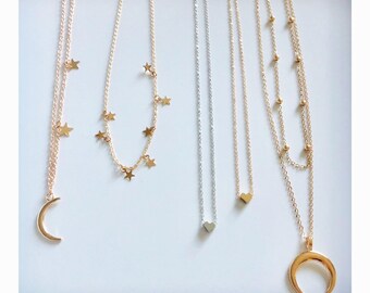 Simple cute necklace | Etsy