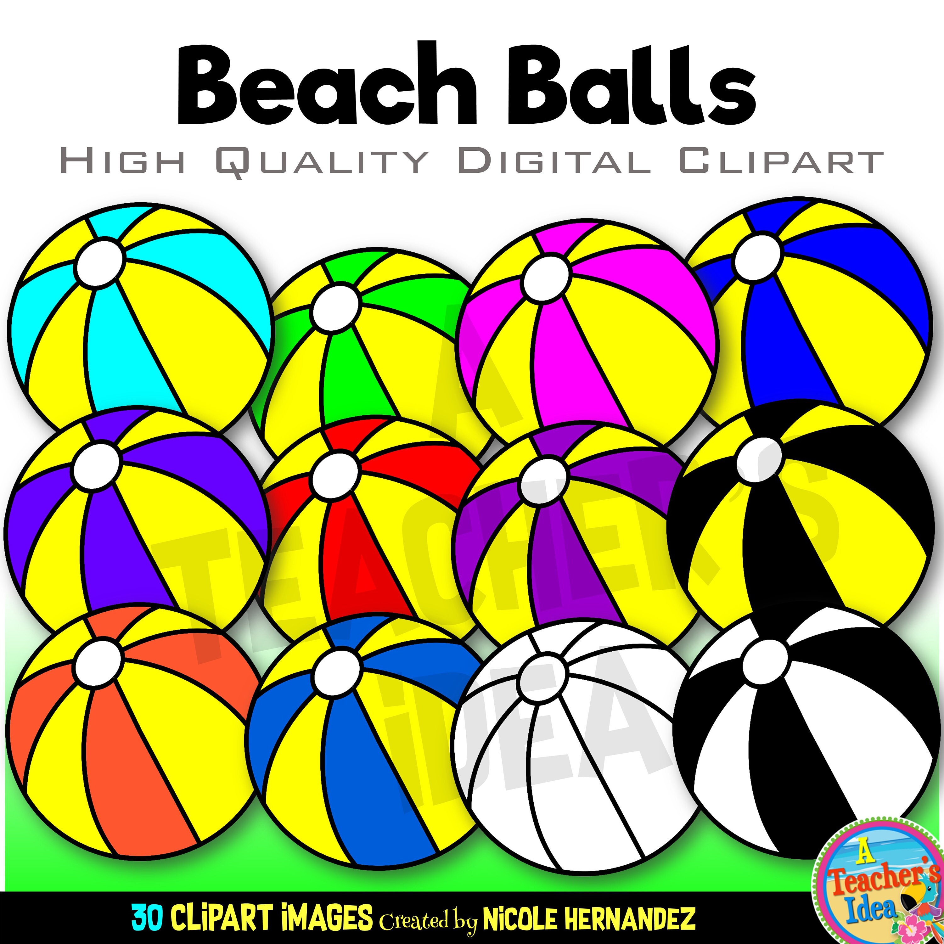 Beach Ball Clip Art Free