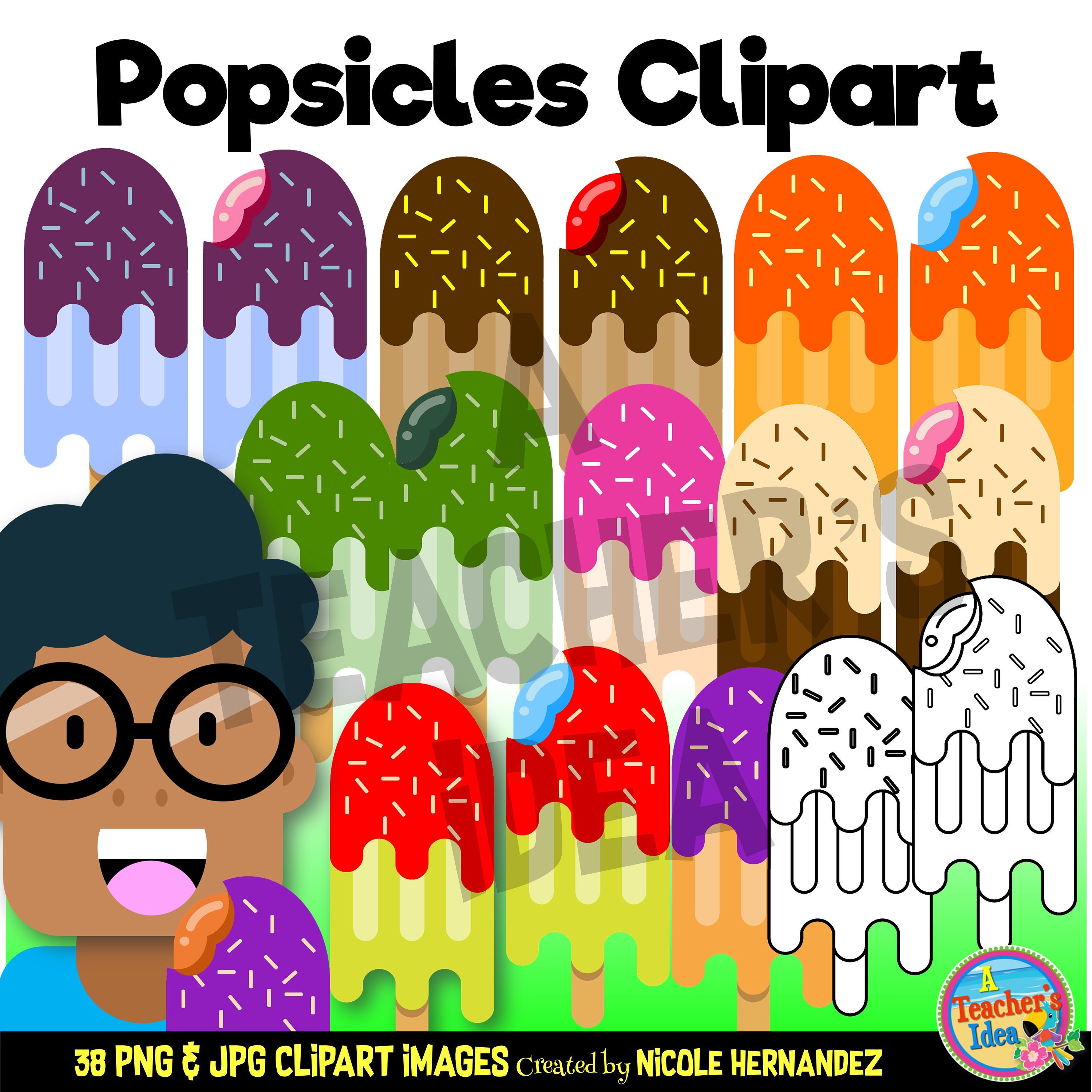 Popsicle Clipart Free