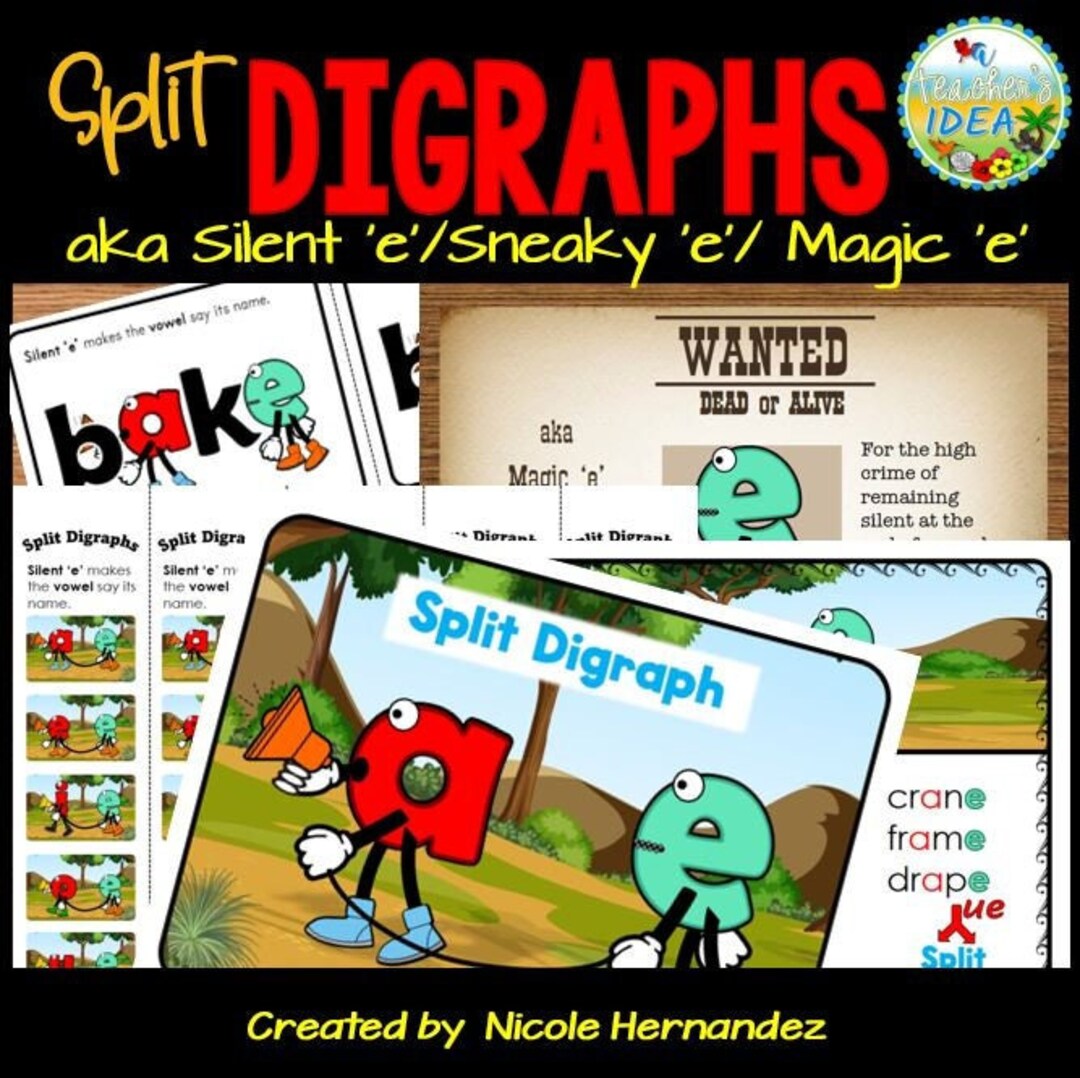Spelling Rules Posters Spelling Printables, Split Digraphs, Cvce ...