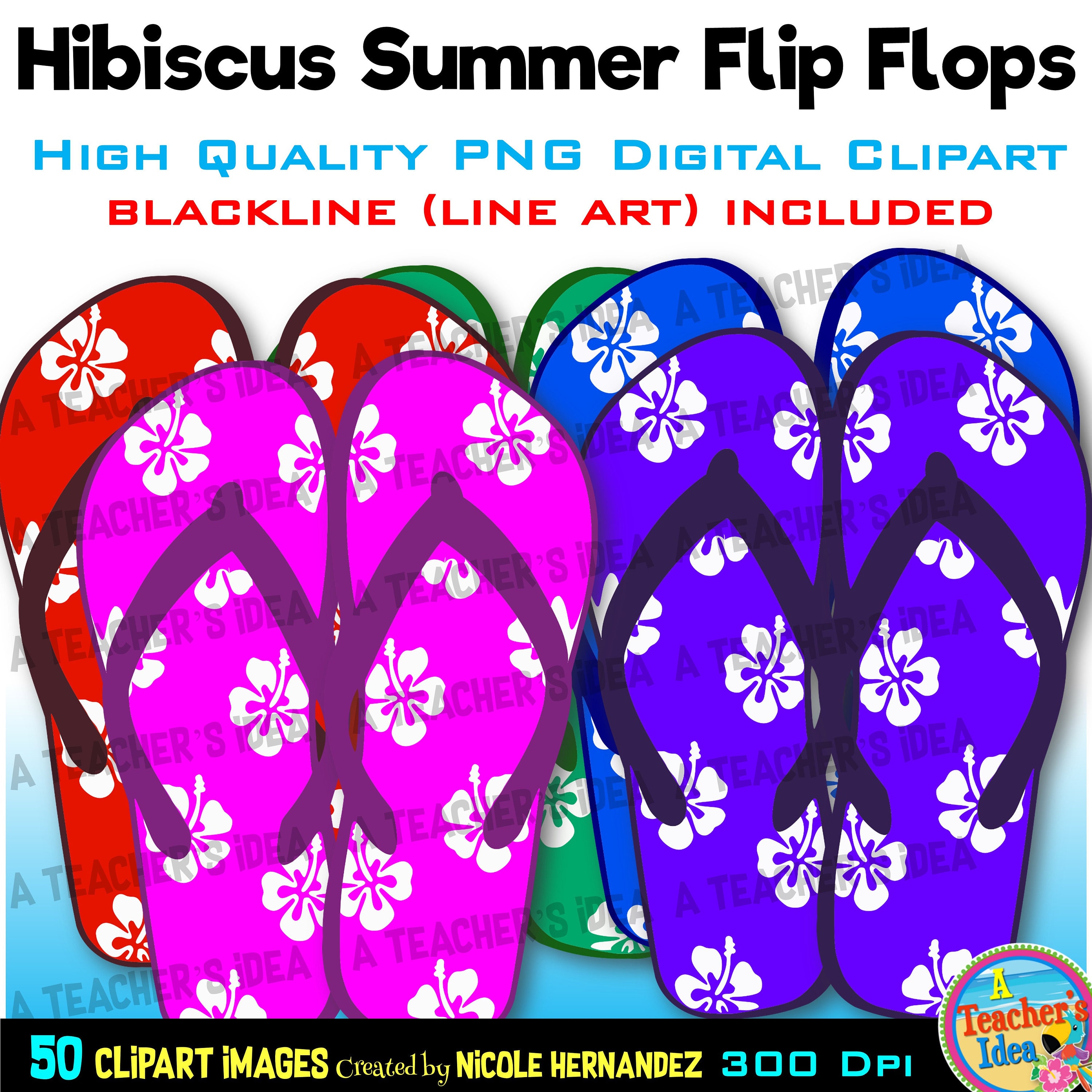 Flip Flops Clip Art