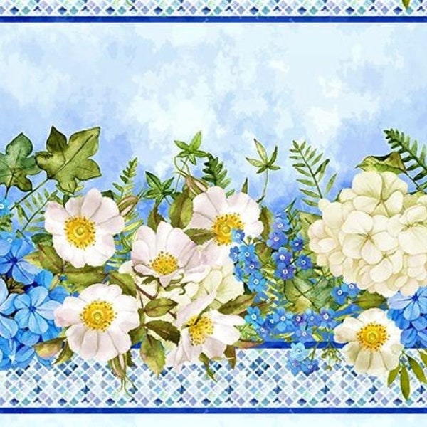 Periwinkle Spring Fabric - Etsy