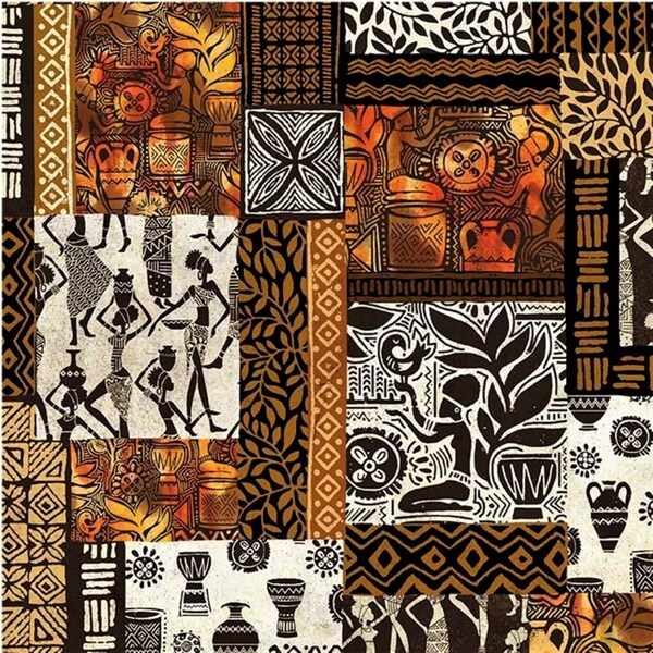 Ethnic Print Fabric - Etsy