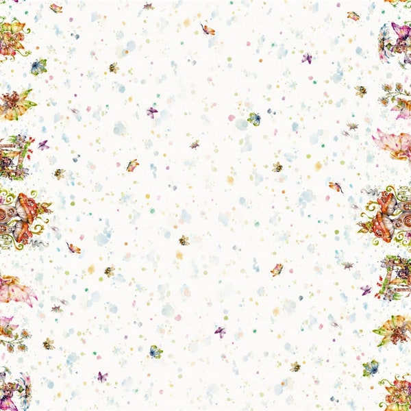 Border Print Fabric - Etsy