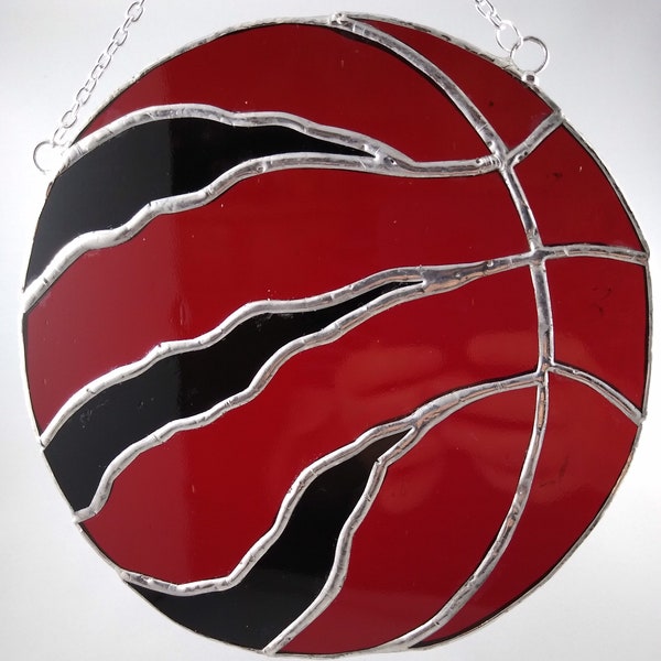 Basketball Stained Glass - Etsy