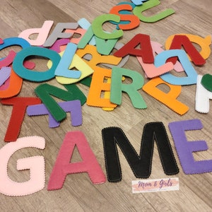 Felt Alphabet PDF Pattern Digital File PDF File Alphabet - Etsy