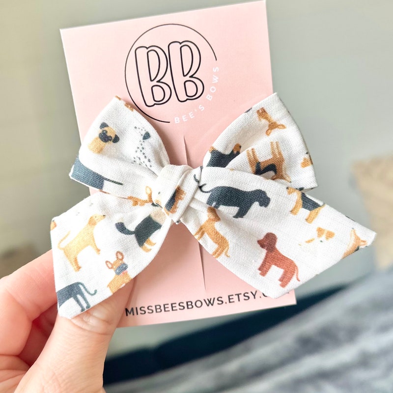 Hair Bows for Dogs - Etsy
