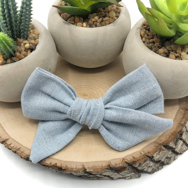 Sky Blue Linen - Etsy