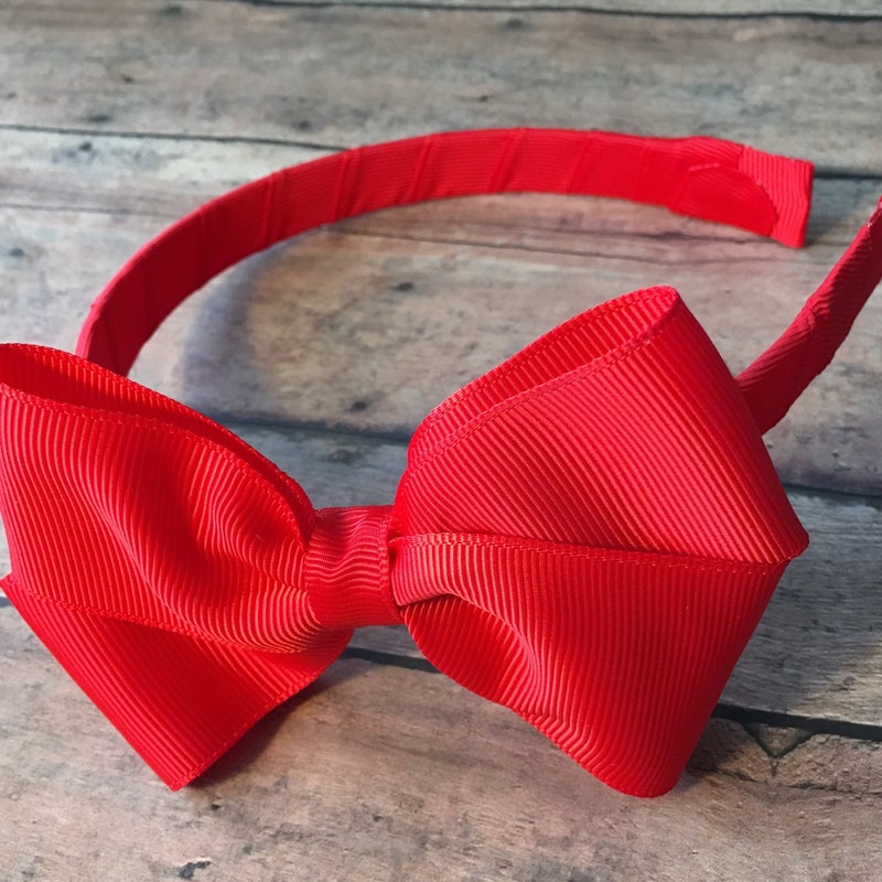 Red Headband - Etsy