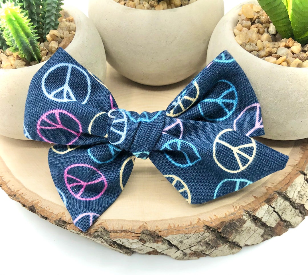 Peace Sign Bow 20 Styles Schoolgirl Bow, Tuxedo Bow, Sailor Bow ...