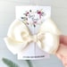 9 Styles/sizes Ivory Satin Bow Large Ivory Bow Ivory - Etsy