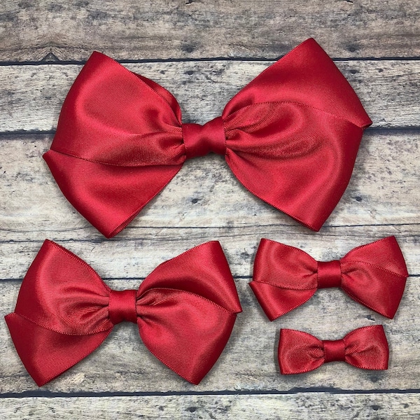 Red Bow - Etsy