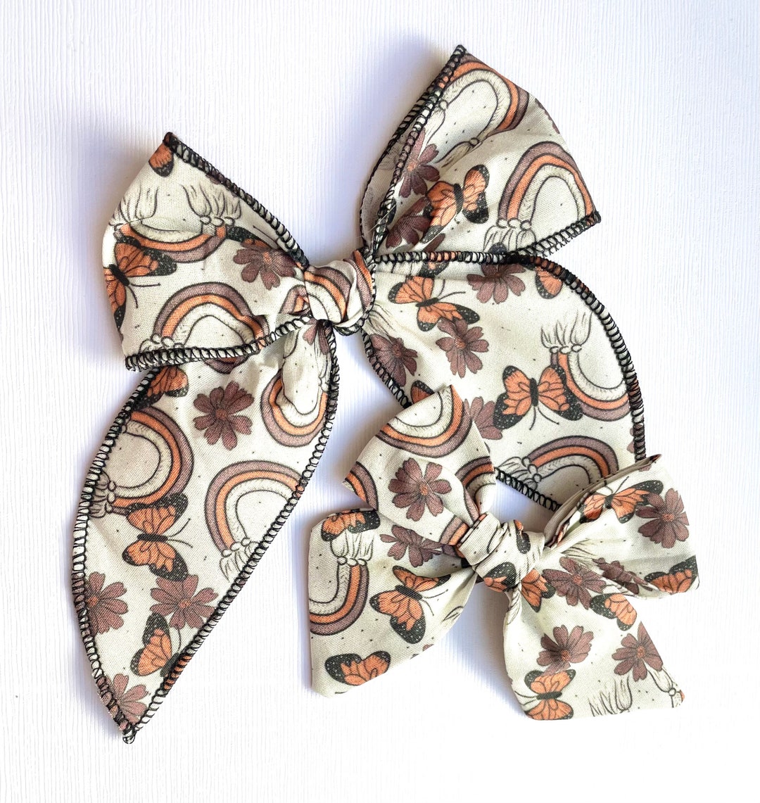 Boho Butterfly Bow | 20 Styles | Monarch Butterfly, Schoolgirl Bow ...