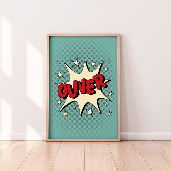 Superhero Door Sign - Etsy