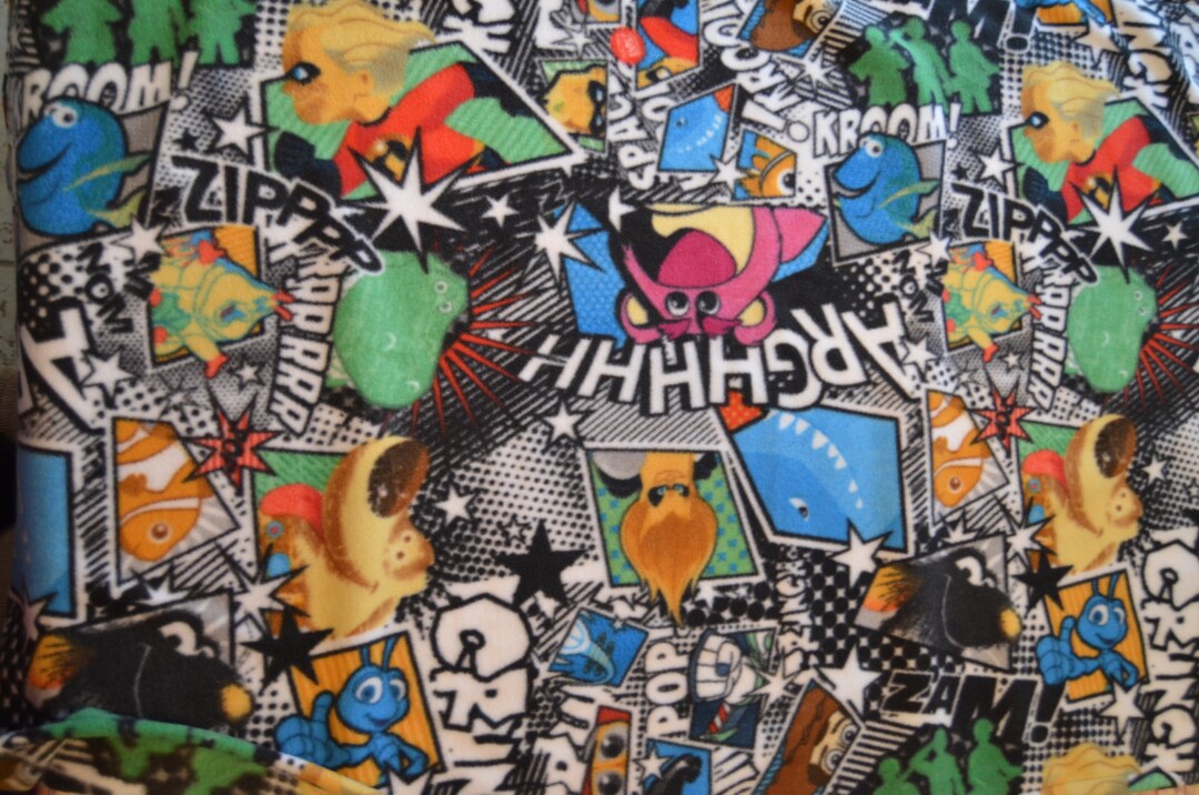 Disney Pixar Blanket - Etsy
