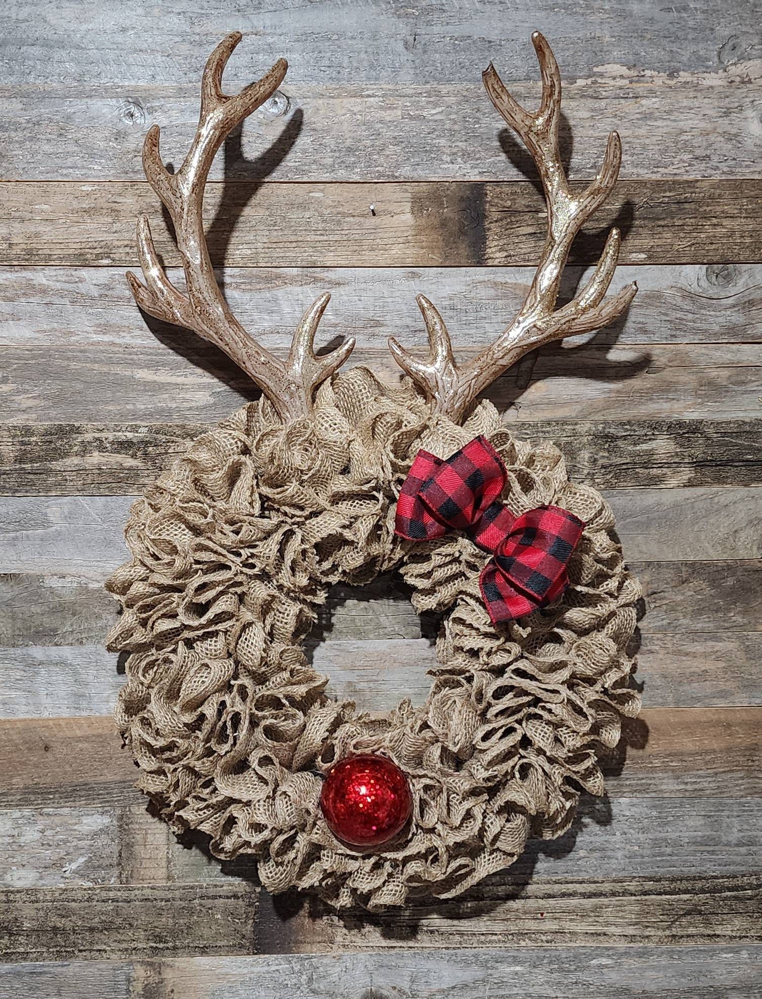 Reindeer Wreath