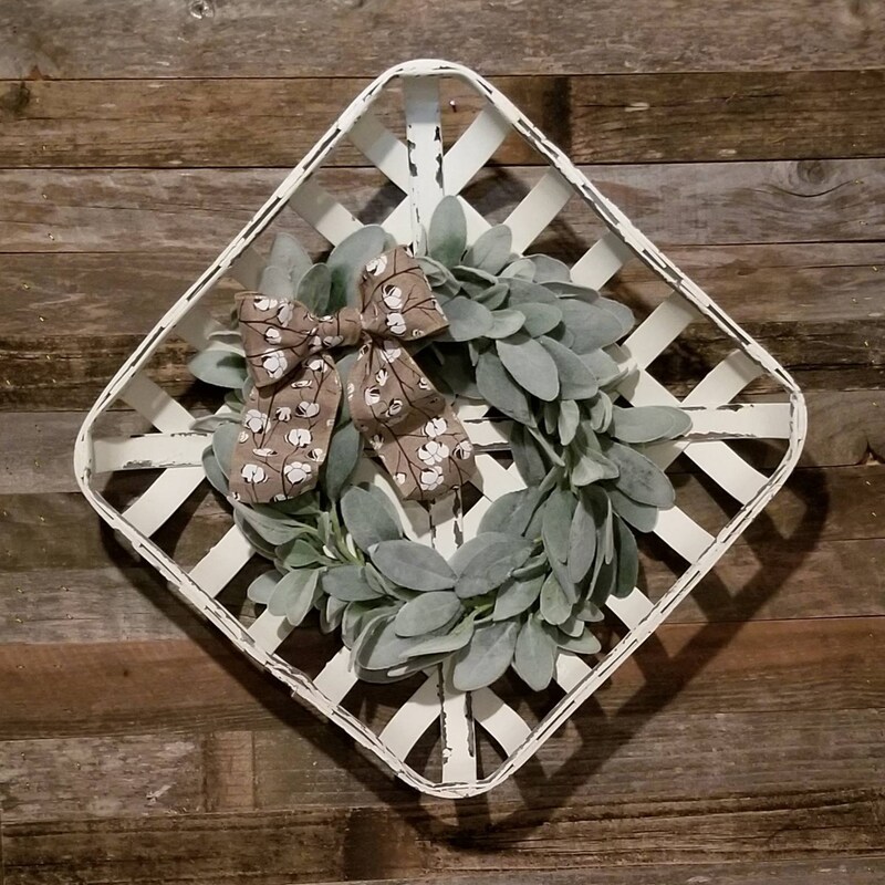 Tobacco Basket Wreath - Etsy