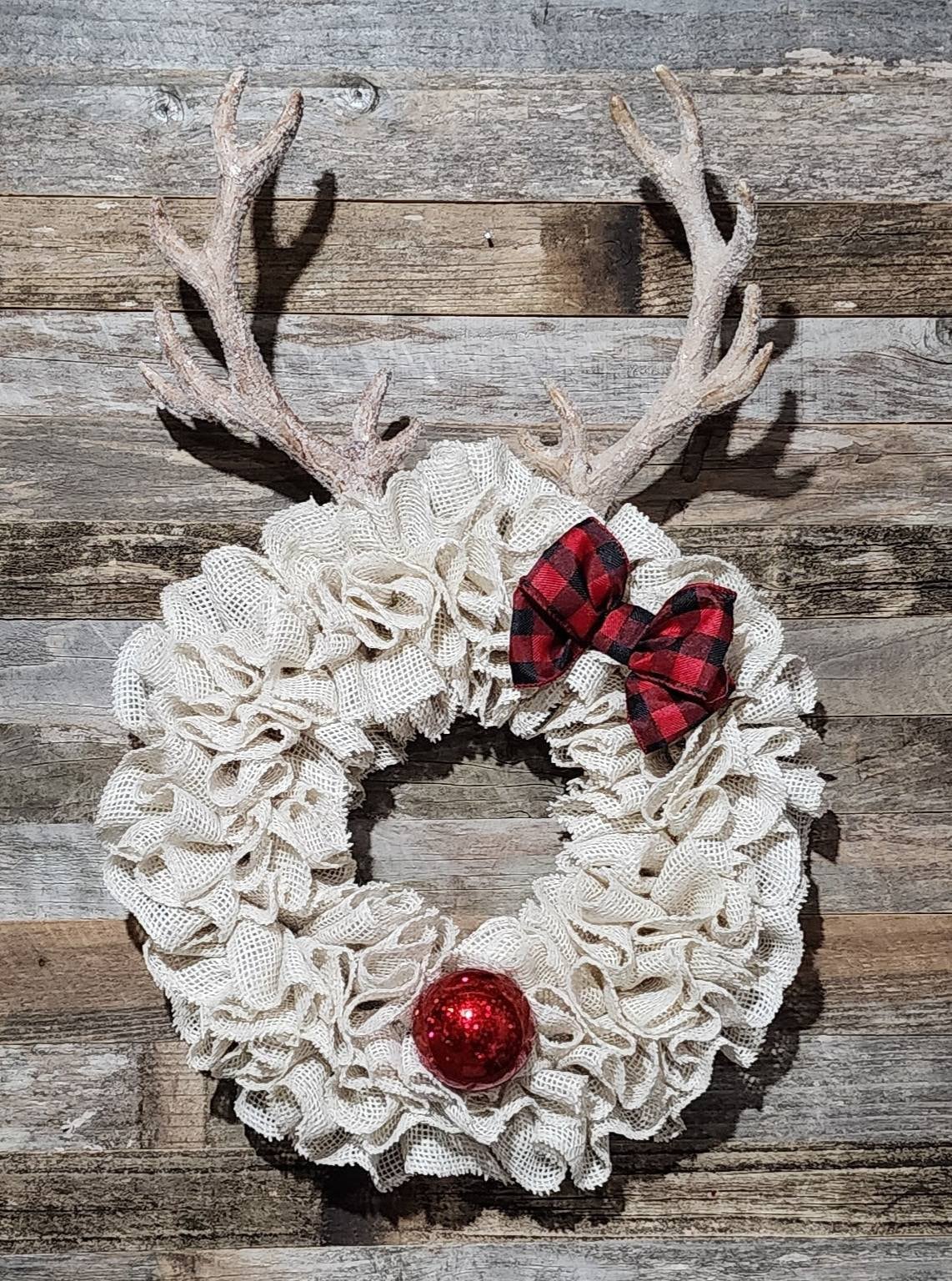 Reindeer Wreath