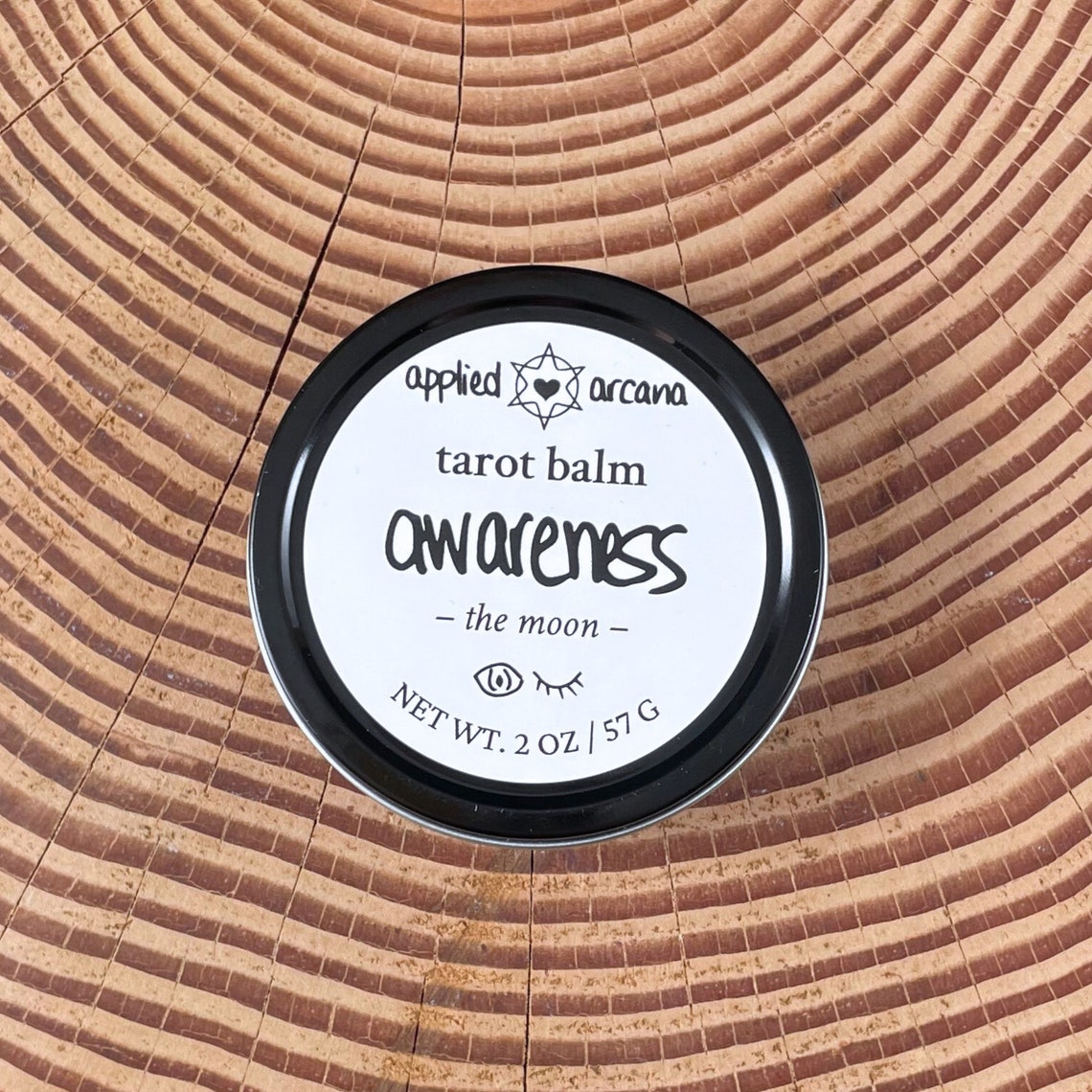 AWARENESS [ the Moon ] — Hand-poured Tarot Balm Infused With Yarrow and ...