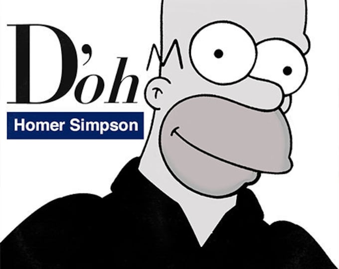 The Simpsons Homer Simpson / Peter Gabriel genesis so 'vinyl Record ...