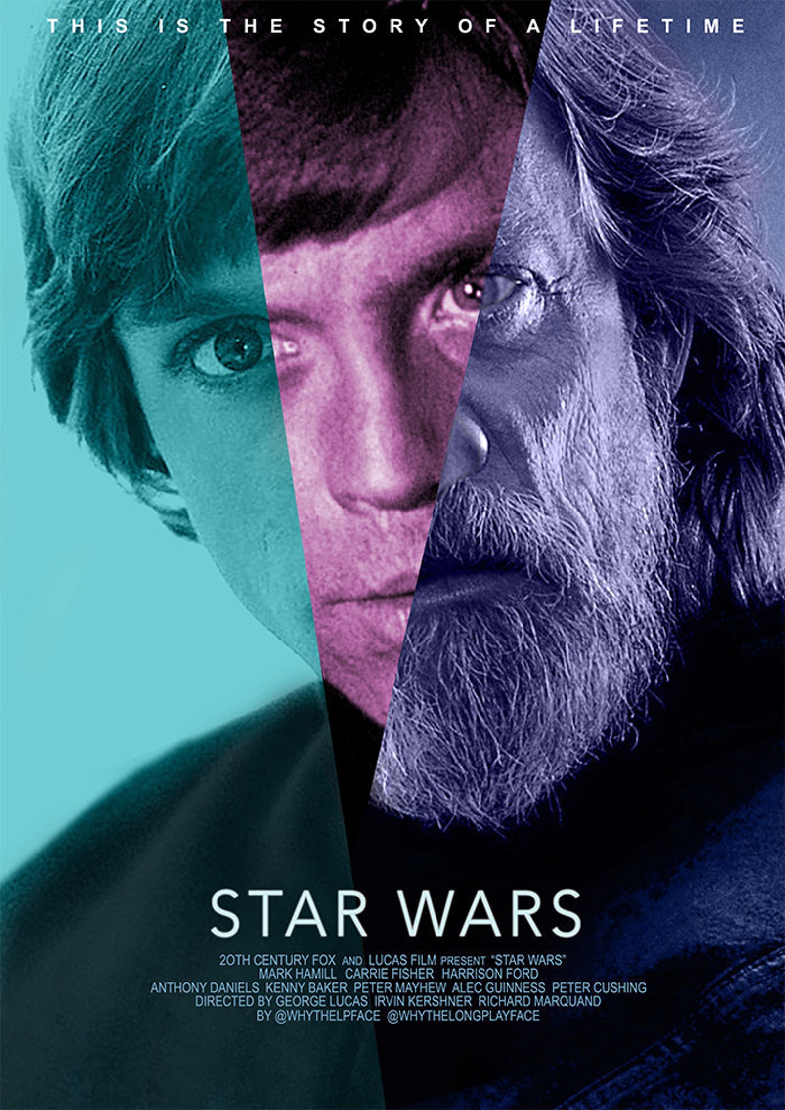 Star Wars Luke Skywalker / Oscar Winner Moonlight Mash Up | Etsy